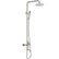 Keoni Triple Function Stainless Steel Outdoor Shower - Brushed – AquaStyle Outdoor Showers